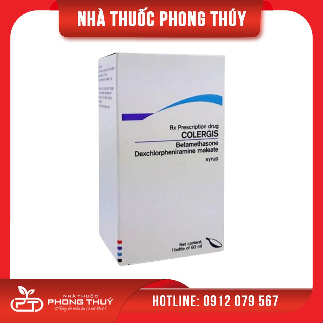 Siro điều trị viêm hen phế quản, dị ứng Colergis (60ml) – Nhà Thuốc ...